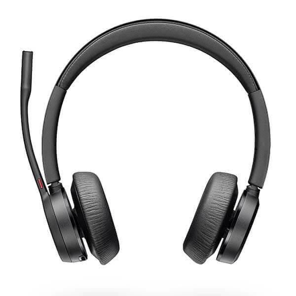 Poly Voyager 4320 UC Wireless Headset with Charge Stand, USB-A , 218476 ...